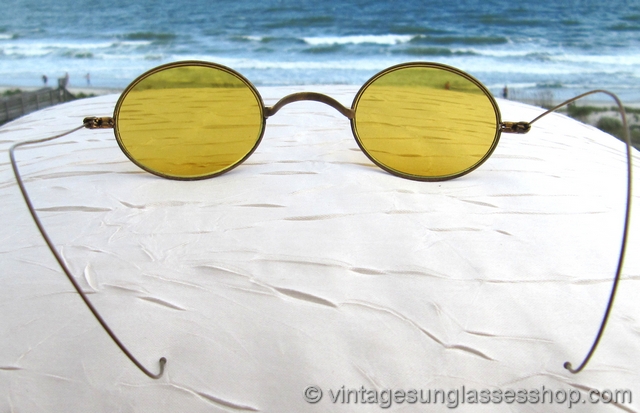 Antique Sunglasses and Eyeglasses c 1850s - 1930s