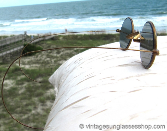 Antique Sunglasses and Eyeglasses c 1850s - 1930s