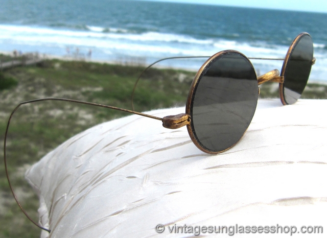 Antique Sunglasses and Eyeglasses c 1850s - 1930s