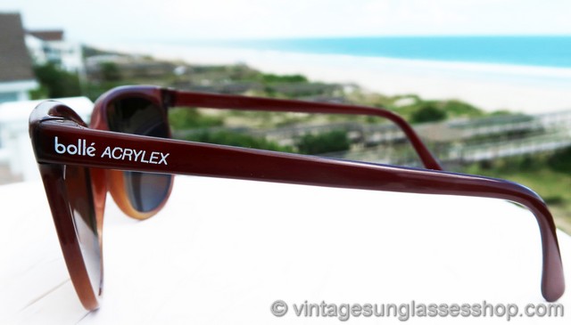 Bolle 396 Acrylex Gold Mirror Sunglasses