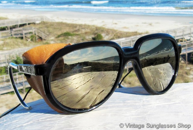 Bolle 8161 Crevasse Black Mirrored Glacier Glasses