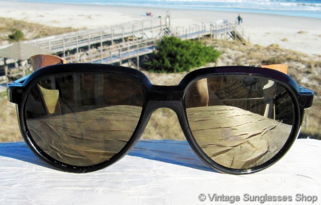 Bolle 8161 Crevasse Black Mirrored Glacier Glasses