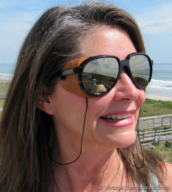 Bolle 8161 Crevasse Black Mirrored Glacier Glasses