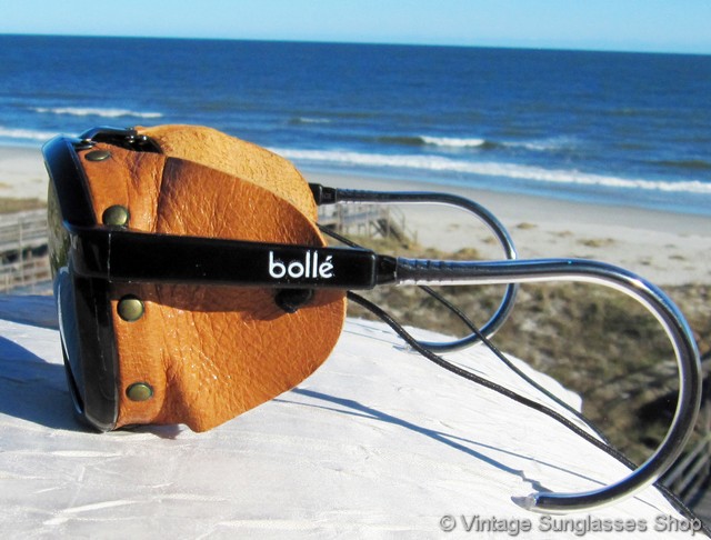 Bolle 8161 Crevasse Black Mirrored Glacier Glasses