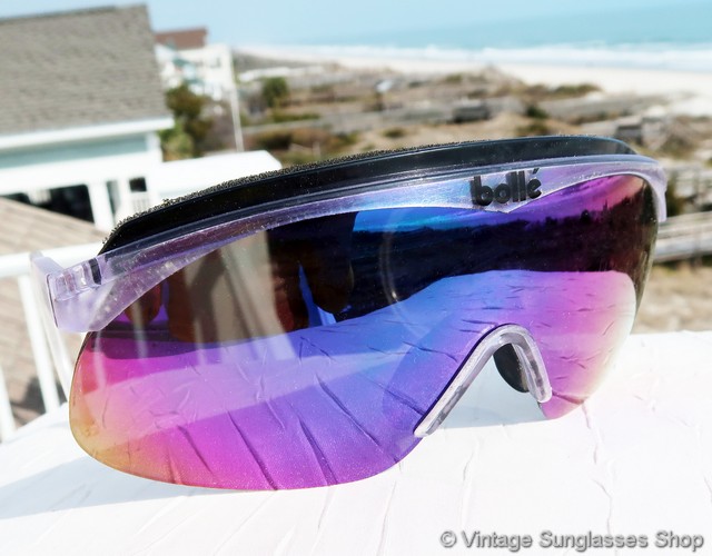 Bolle Edge II Blue Mirror Ski Sunglasses