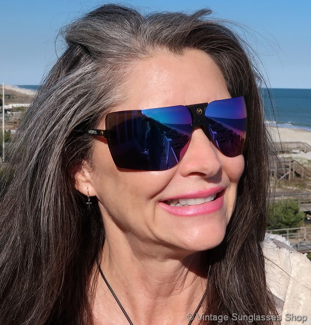 Gargoyles ANSI Classic Reflection Blue Mirror Sunglasses