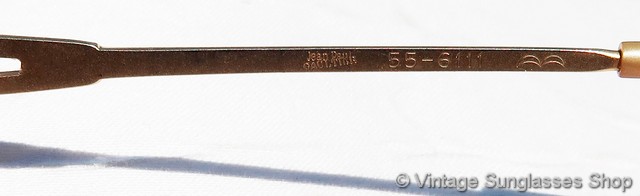 Jean Paul Gaultier 55-6111 Blue Lens Sunglasses