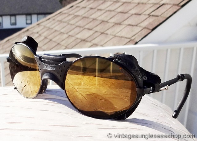 Julbo Eiger Gold Mirror Glacier Glasses