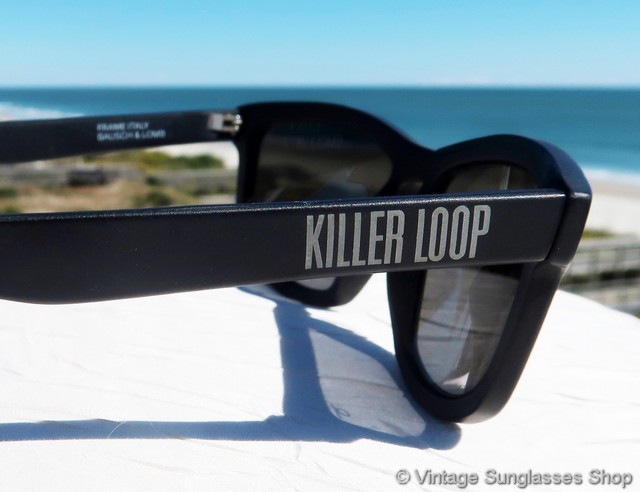Killer Loop B&L Black Wayfarer Sunglasses
