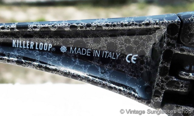 Killer Loop K0390 Afterburn Mottled Black Mirrored Sunglasses