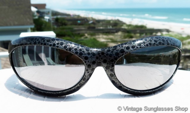 Killer Loop K0390 Afterburn Mottled Black Mirrored Sunglasses