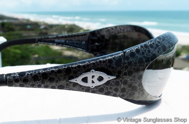 Killer Loop K0390 Afterburn Mottled Black Mirrored Sunglasses