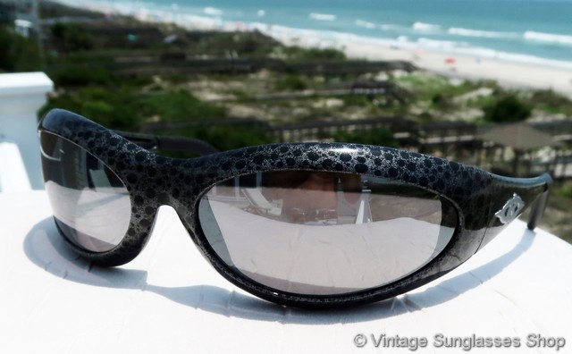 Killer Loop K0390 Afterburn Mottled Black Mirrored Sunglasses