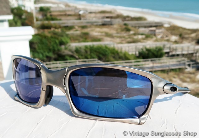 Oakley 006011-02 X Squared Plasma Ice Iridium Sunglasses