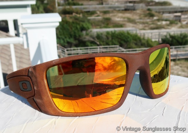 Oakley Fuel Cell Rust Decay Fire Iridium Fallout Collection Sunglasses