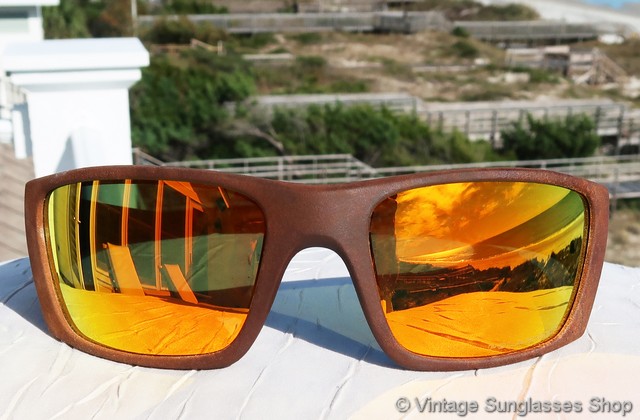 Oakley Fuel Cell Rust Decay Fire Iridium Fallout Collection Sunglasses