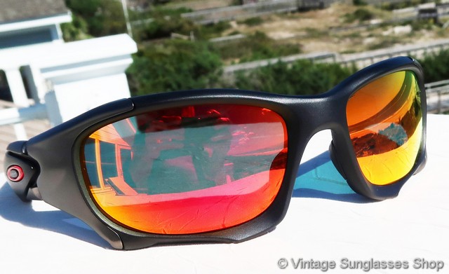 Oakley 009137-07 Pit Boss II Ruby Iridium Scuderia Ferrari Sunglasses