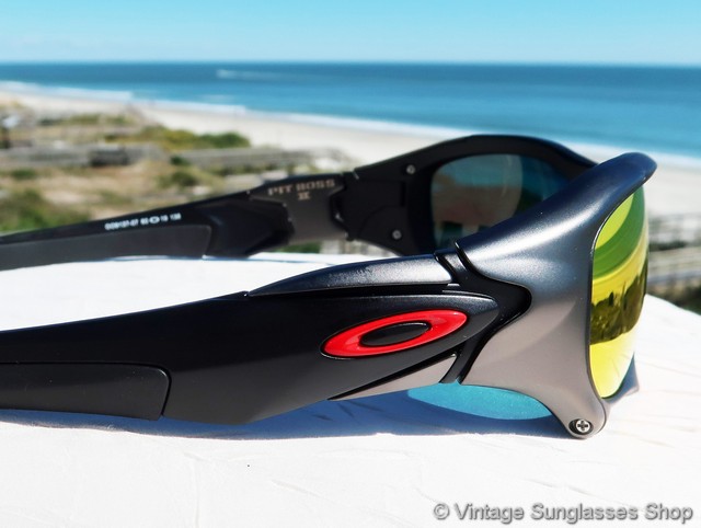 Oakley 009137-07 Pit Boss II Ruby Iridium Scuderia Ferrari Sunglasses