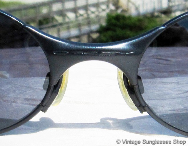 Oakley E Wire Black Chrome Black Iridium Sunglasses