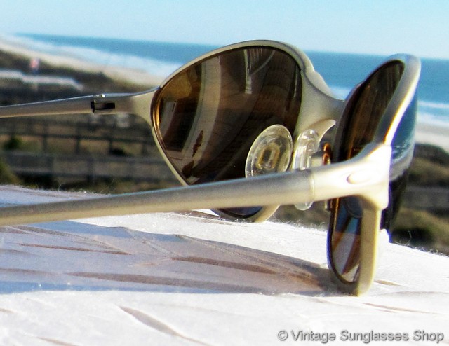 Oakley C Wire Matte Gold Gold Iridium Sunglasses