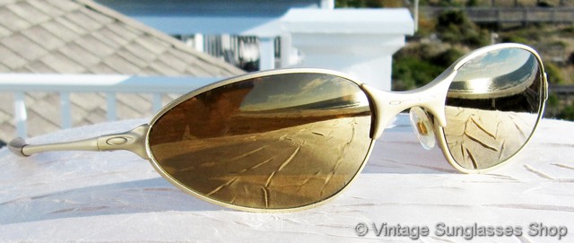 Oakley C Wire Matte Gold Gold Iridium Sunglasses