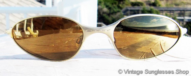 Oakley C Wire Matte Gold Gold Iridium Sunglasses