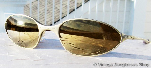 Oakley C Wire Matte Gold Gold Iridium Sunglasses
