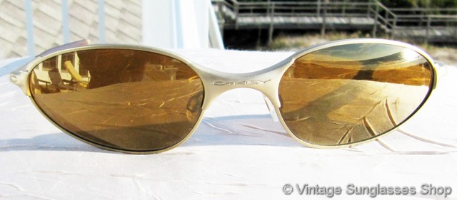 Oakley C Wire Matte Gold Gold Iridium Sunglasses
