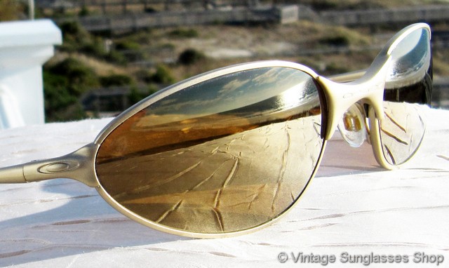 Oakley C Wire Matte Gold Gold Iridium Sunglasses