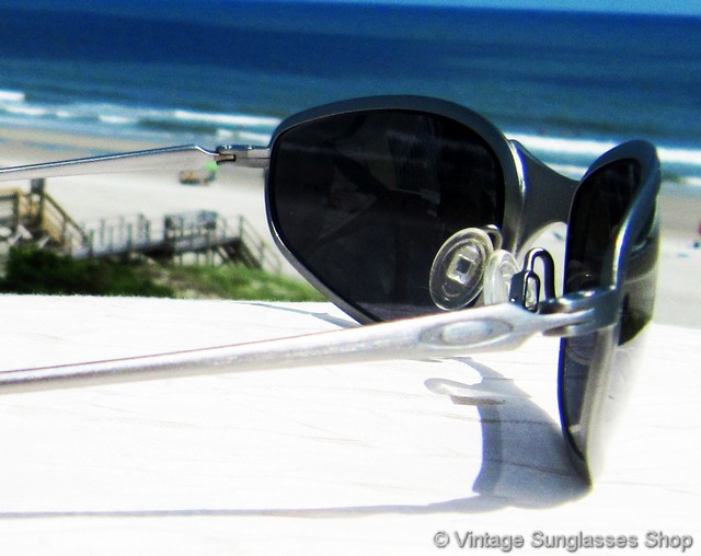 Oakley A Wire Thick Wire Black Iridium Sunglasses