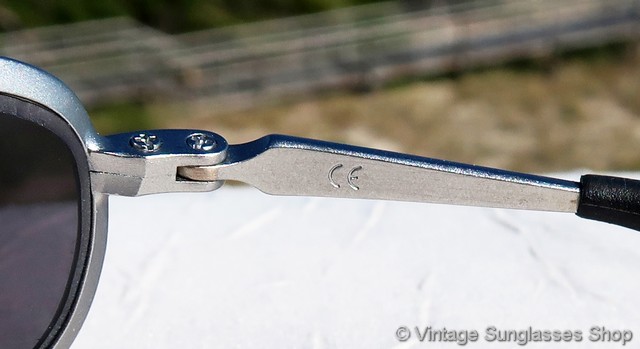 Oakley A Wire Thick Wire Silver Black Iridium Sunglasses