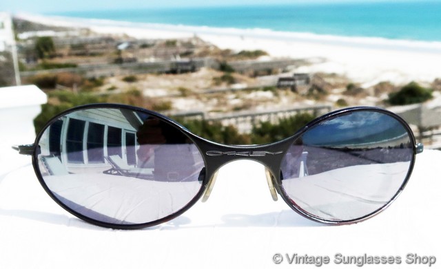 Oakley E-Wire 1.0 Chrome Iridium Sunglasses