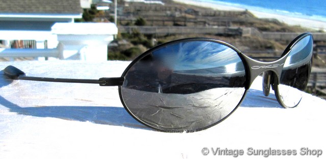 Oakley E-Wire 1.0 Chrome Iridium Sunglasses