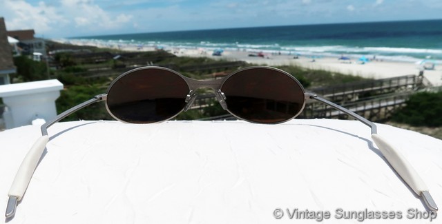 Oakley T-Wire Titanium Chrome Iridium Sunglasses