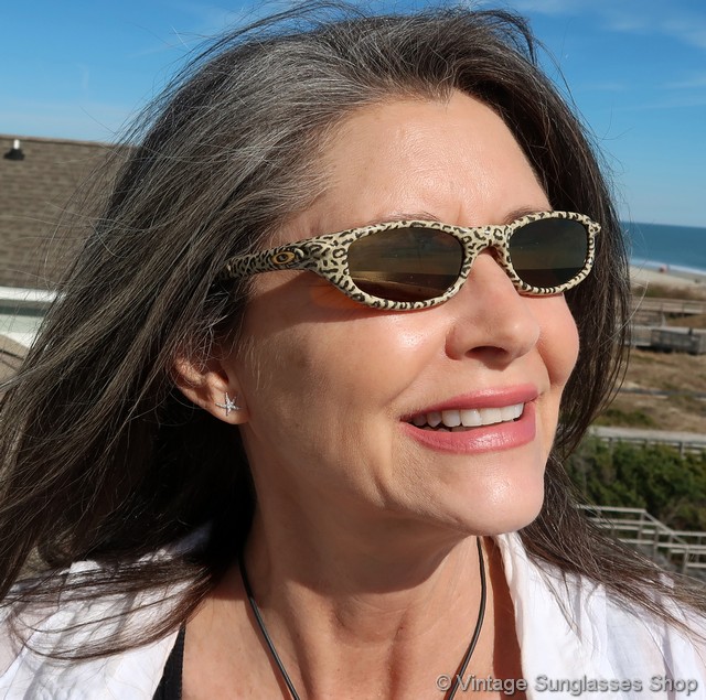 Oakley Oakley Four S Cheetah Gold Iridium Sunglasses