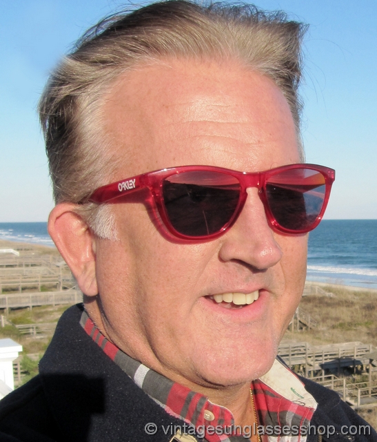 Oakley Frogskins Acid Red Ruby Iridium Sunglasses