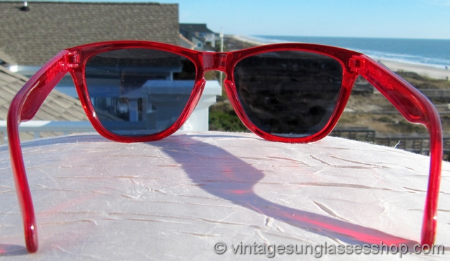 Oakley Frogskins Acid Red Ruby Iridium Sunglasses