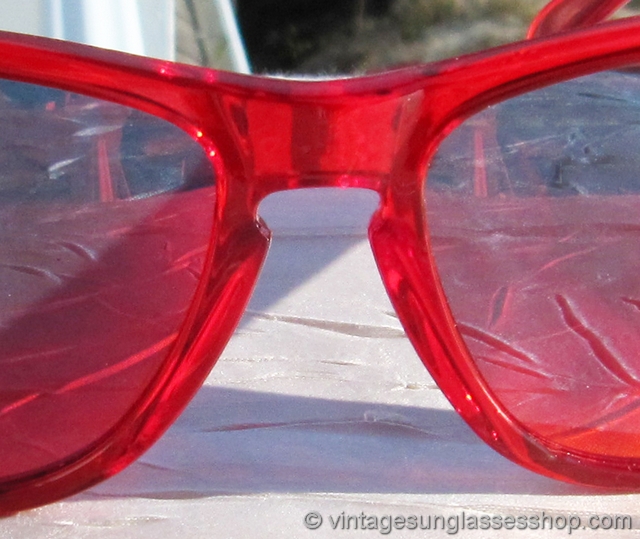 Oakley Frogskins Acid Red Ruby Iridium Sunglasses