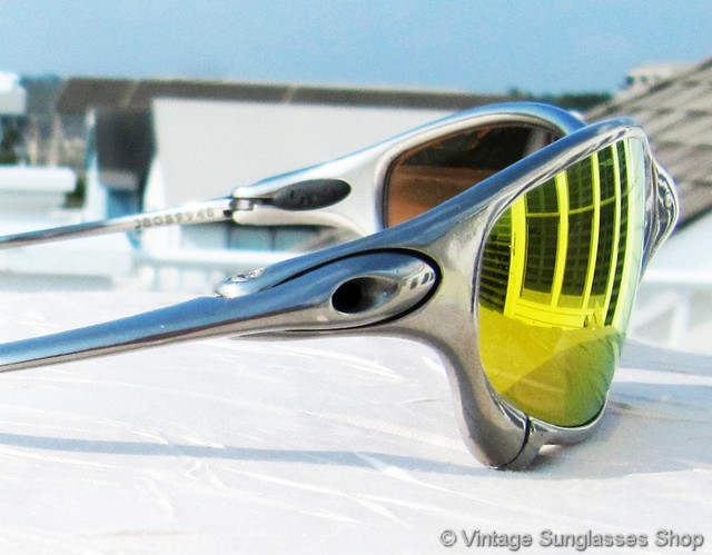 Oakley Juliet Polished Fire Iridium Polarized Sunglasses