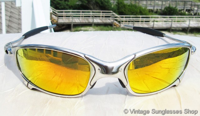 Oakley Juliet Polished Fire Iridium Polarized Sunglasses