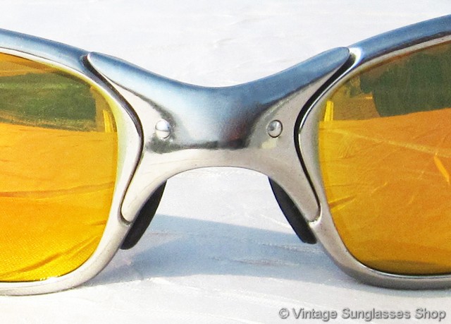 Oakley Juliet Polished Fire Iridium Polarized Sunglasses