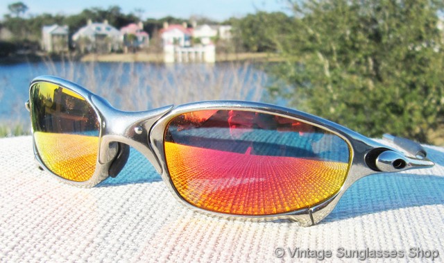 Oakley Juliet Polished Ruby Iridium Sunglasses