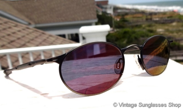 Oakley OO Jordan E Wire Black Powder Carbon Fiber Positive Red Iridium ...
