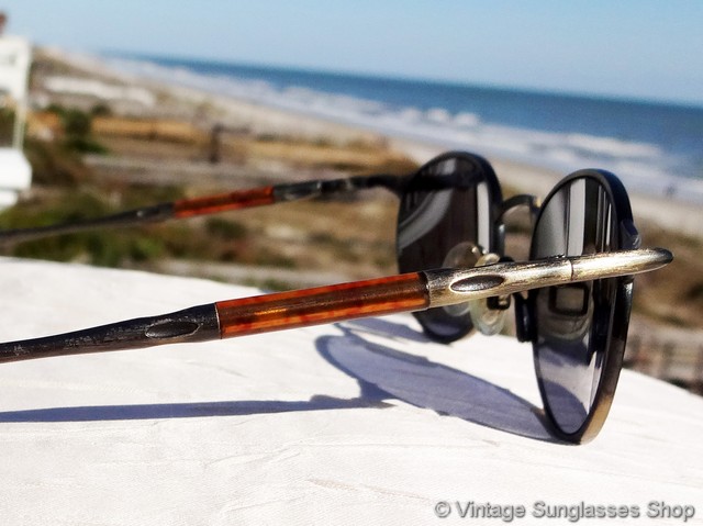 Oakley OO Jordan E Wire Black Powder Blue Iridium Sunglasses