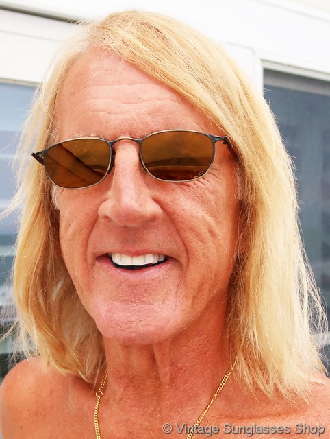 Oakley OO Jordan Square Wire Gold Iridium Sunglasses