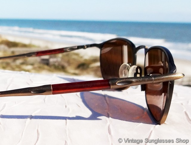 Oakley OO Jordan Square Wire Gold Iridium Sunglasses