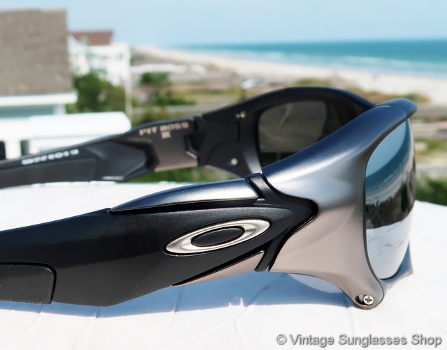 Oakley 009137-07 Pit Boss II Black Iridium Sunglasses