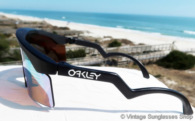 Oakley Razor Blades Fire Iridium Sunglasses