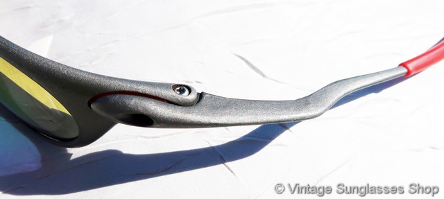 Oakley Romeo 1.0 X Metal Fire Iridium Sunglasses