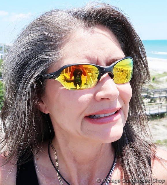 Oakley Romeo 2 Carbon Gary Scelzi Fire Iridium Sunglasses